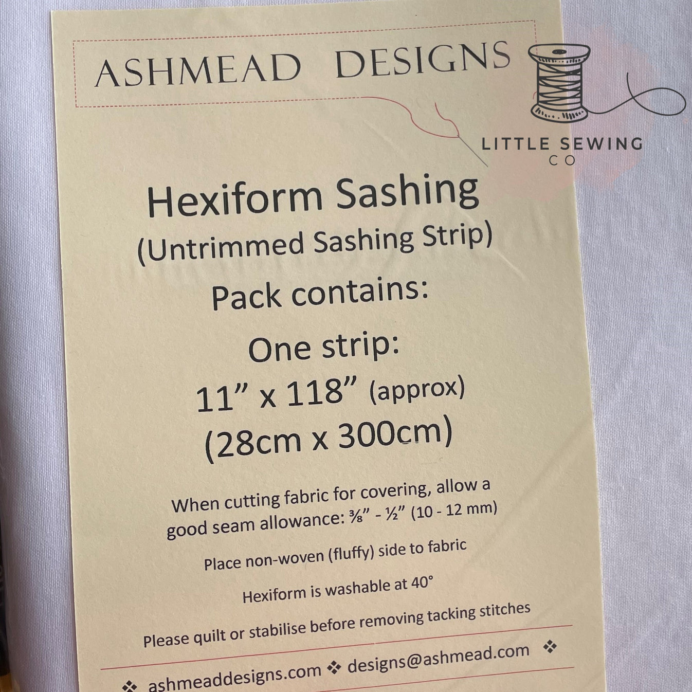Hexiform Sheets – Little Sewing Co